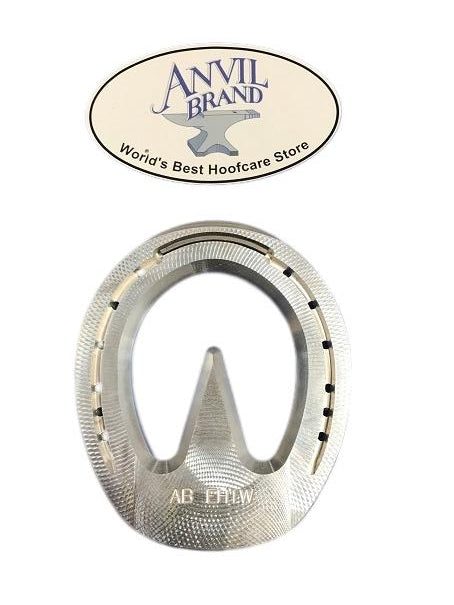Aluminum Wedge Heartbar Shoe 1 | Anvil Brand Horseshoes