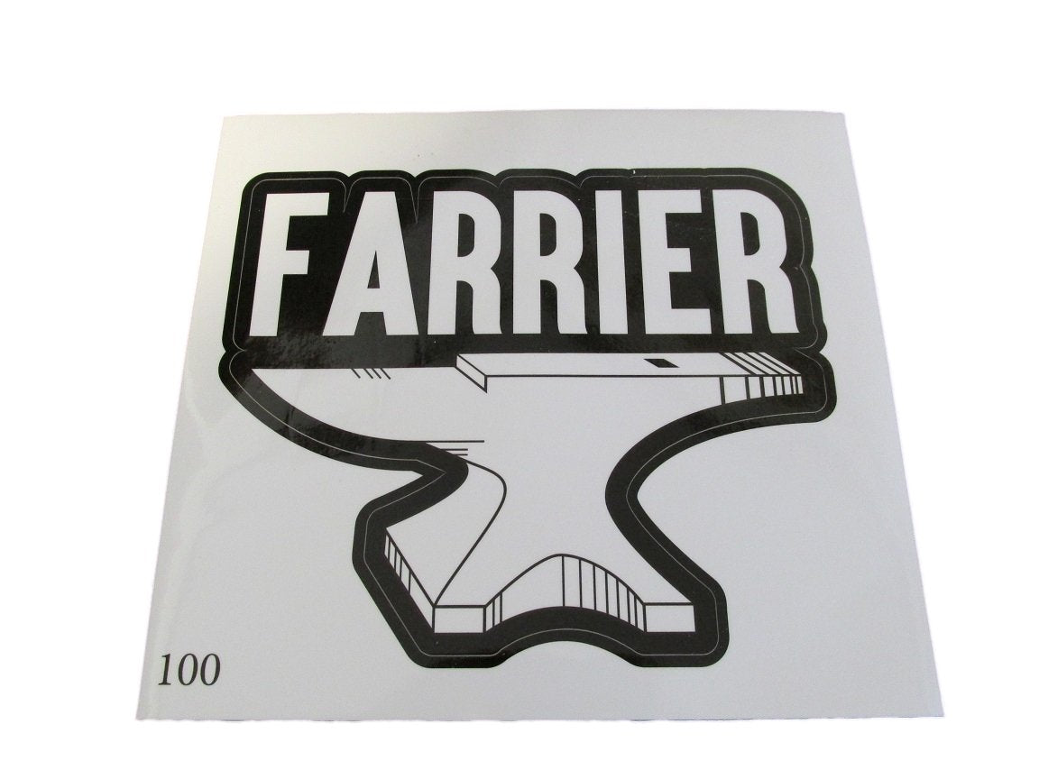 Farrier Decal – Anvil Brand